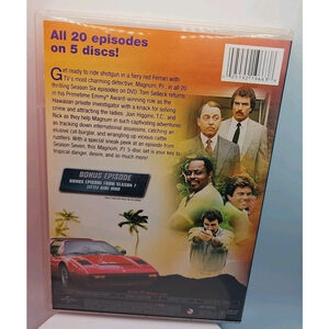 Unbranded | Media | Magnum Pi The Complete Sixth Season 6 Dvd 5 Disc ...